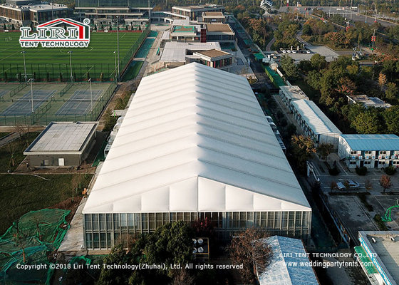 3-80m clear span aluminum and pvc tents for sports, big tents for sports court, temporary tructure for sports court supplier