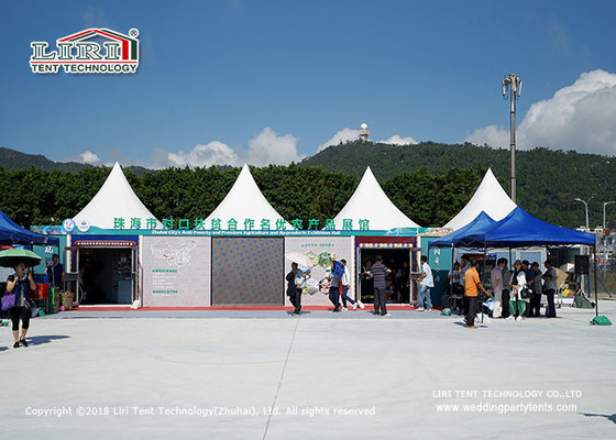 Aluminum & PVC Pagoda tent for outdoor event, 3-10M size Modular outdoor event pagoda tent supplier