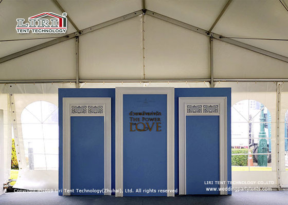 Aluminum frame PVC cover outdoor event party tent, big clear span frame tent for outdoor event party supplier