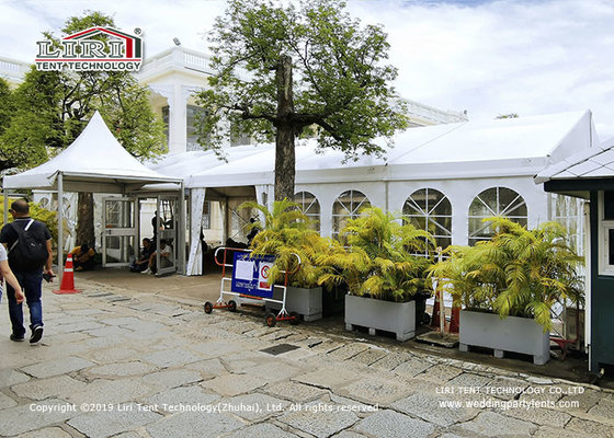 Aluminum frame PVC cover outdoor event party tent, big clear span frame tent for outdoor event party supplier