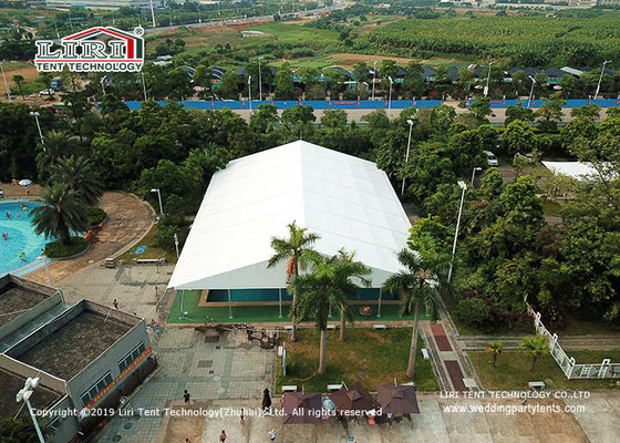 Aluminum and pvc tent large clear span sports tent for swimming pool, big event sports tent hall, swimming tent hall supplier