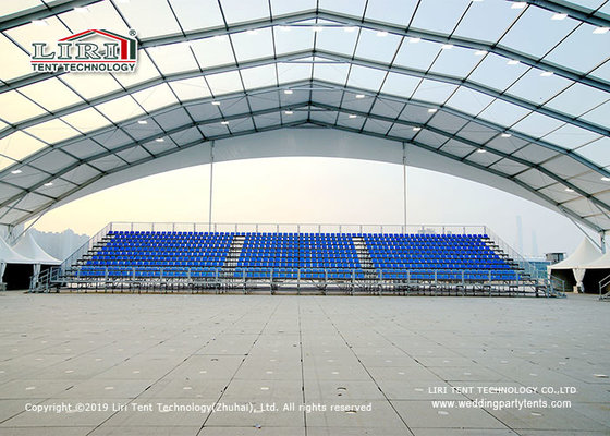 Customized Indoor Sport Event Tents, Large clear span 60m aluminum and pvc tent for sports hall, sports event tent supplier