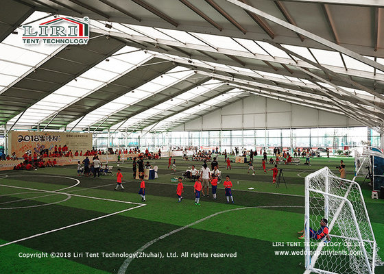 Aluminum frame marquee tent, big clear span aluminum and PVC event marquee tent, Aluminum frame tent with large span supplier