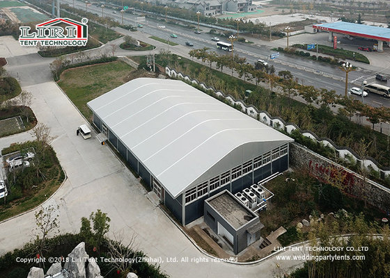 Aluminum and PVC large clear span frame big sports event tent, outdoor event marquee for sports hall supplier