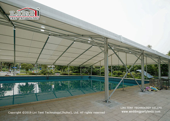 Temporary structure tent for sports event, swimming pool shade tent with good quality, Swimming pool tent supplier