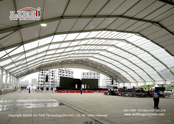 60M wide aluminum frame tent for sports event, big sports event tent with aluminum frame and PVCV cover from LIRI TENT supplier