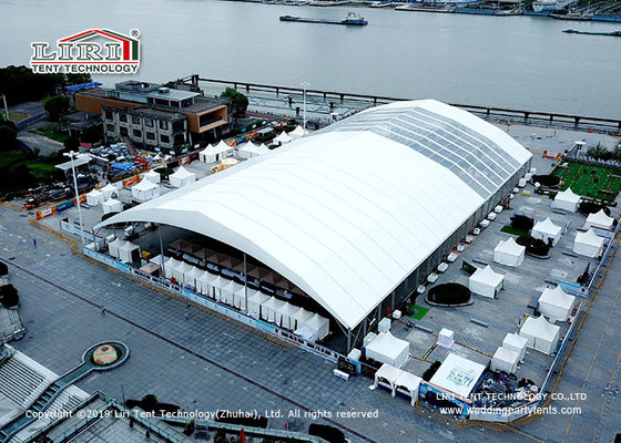 Big clear span frame tent marquee, Large Outdoor Aluminum Sports Marquee Tennis Court Tent supplier