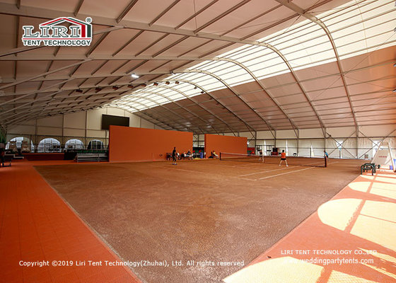 Large aluminum football stadium polygon sports event tent, Tennis court canopy large outdoor space sport tent supplier