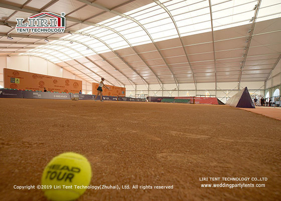 Large aluminum football stadium polygon sports event tent, Tennis court canopy large outdoor space sport tent supplier