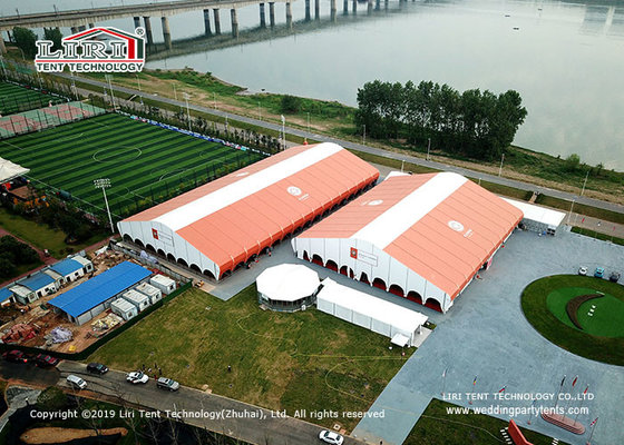 frame structure sport tent, Aluminium Alloy TFS Outdoor Tennis Sports Curve Tent, Big sports tent supplier