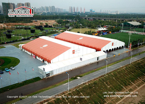 frame structure sport tent, Aluminium Alloy TFS Outdoor Tennis Sports Curve Tent, Big sports tent supplier