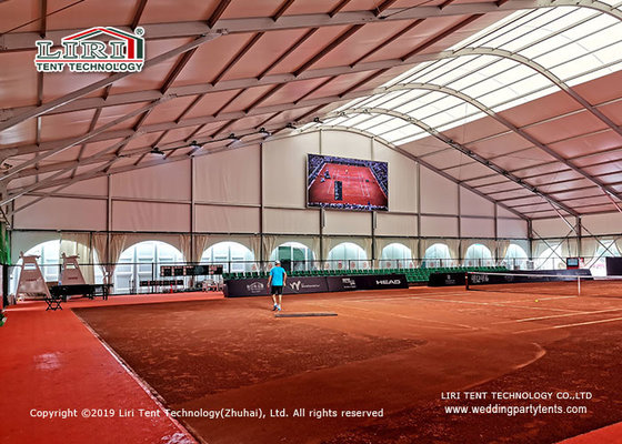 Large aluminum football stadium polygon sports event tent for sale, Tennis court canopy large outdoor space sport tent supplier