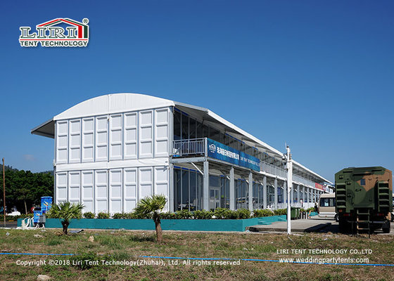 Outdoor Aluminum Decker Span Sport Racing Event Tents Two Story Tent For Party/Wedding/Exhibition/Family Event supplier
