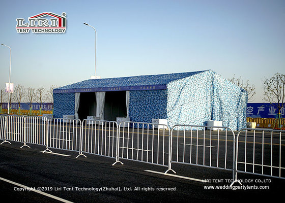 Aluminum frame and PVC Canopy for Safety Checking Entrance, White waterproof PVC fabric security check marquee supplier