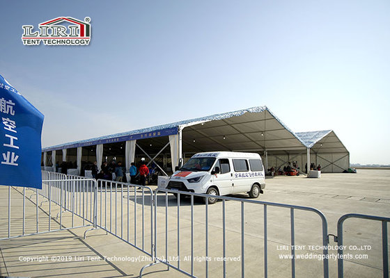 Aluminum frame and PVC Canopy for Safety Checking Entrance, White waterproof PVC fabric security check marquee supplier