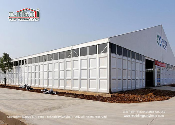 Big clear span outdoor event tent, 40X70M Large Flame Retardant Durable Tent for Medical waste disposal center supplier