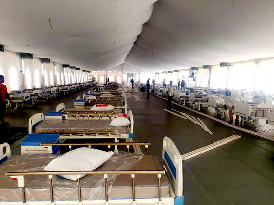 PVC Emergency Quarantine Hospital Medical Tent, PVC tarpaulin waterproof emergency army military hospital medical tent supplier