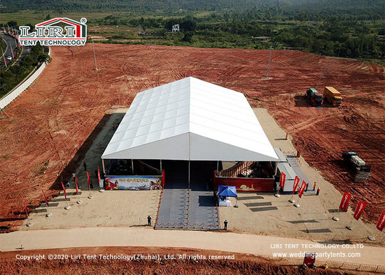 Clear span outdoor big german style hanger aluminum exhibition event tent, Aluminum Alloy Outdoor Opening ceremony tent supplier