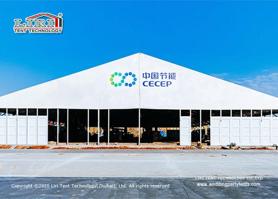 Big clear span aluminum and PVC tarpaulin waterproof emergency army military hospital quarantine medical isolation tent supplier