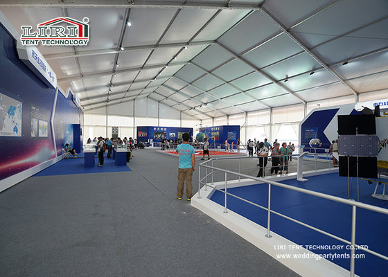 Large clear span outdoor promotion marquee celebration tent for event,Luxury Large Clear Span Aluminum Trade Show tent supplier
