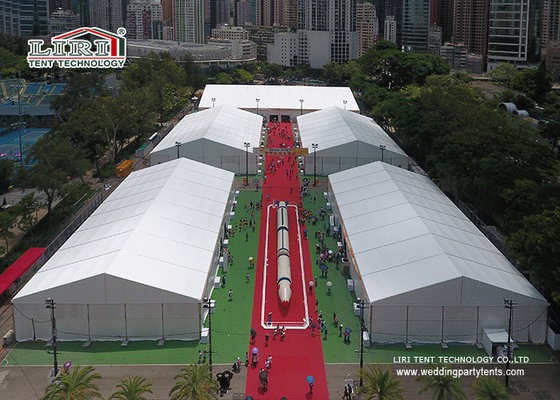 Outdoor Aluminum Trade Show Waterproof Exhibition Event Tent, Custom outdoor aluminum 1000 people capacity event marquee supplier