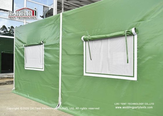 High quality aluminum and PVC waterproof outdoor military marquee tent, Outdoor Customized Size Small Military Tent supplier