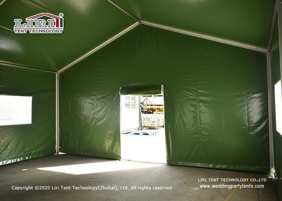 High Quality Outdoor Army Military Camping Tents, Aluminum and Frame Outdoor Winter Green Army Canvas Military Tent supplier