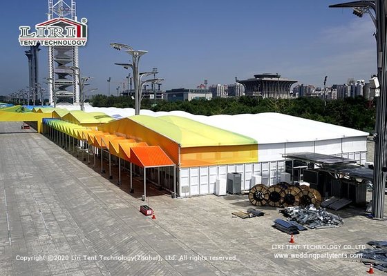 High quality special design trade show tent marquee for car exhibition, Outdoor Heavy Duty China Aluminum Marquee Tent supplier