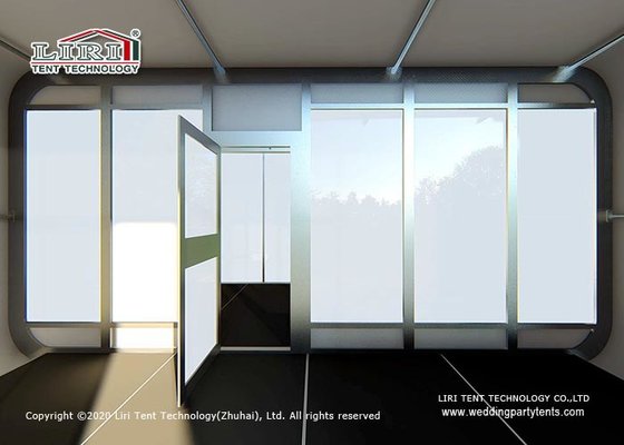 Creative Glass Inflatable Capsule House Glamping tents for Outdoor Events Marquee supplier