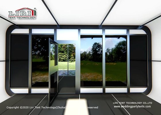 Creative Glass Inflatable Capsule House Glamping tents for Outdoor Events Marquee supplier