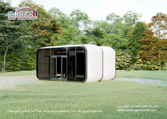 Waterproof Modular Box Pop Up Glamping Connect Pod Canopy Tent for Restaurants, Modular glamping tent supplier