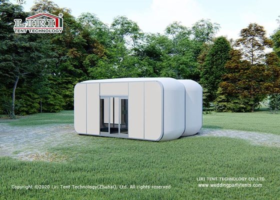 Waterproof Modular Box Pop Up Glamping Connect Pod Canopy Tent for Restaurants, Modular glamping tent supplier