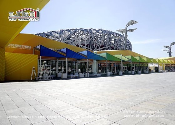 Custom outdoor aluminum 1000 people capacity wedding party event marquee tents, Outdoor Trade Show Tent Exhibition supplier