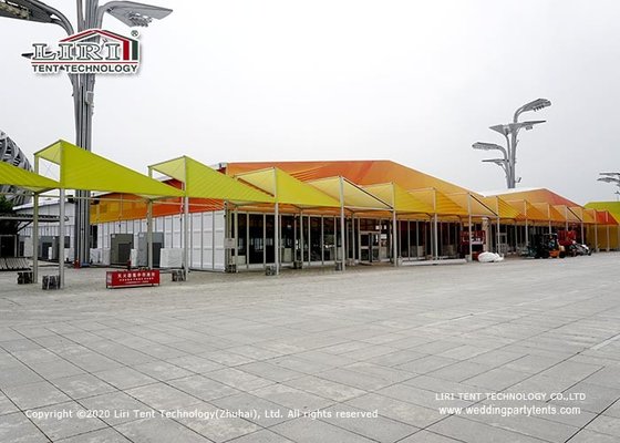 Custom outdoor aluminum 1000 people capacity wedding party event marquee tents, Outdoor Trade Show Tent Exhibition supplier
