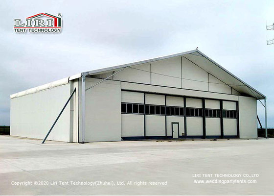 40m * 60m big span Aircraft Hangar, Fire Resistant And Durable Large Tents for aircraft hanger tent supplier