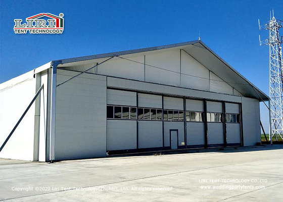 40m * 60m big span Aircraft Hangar, Fire Resistant And Durable Large Tents for aircraft hanger tent supplier