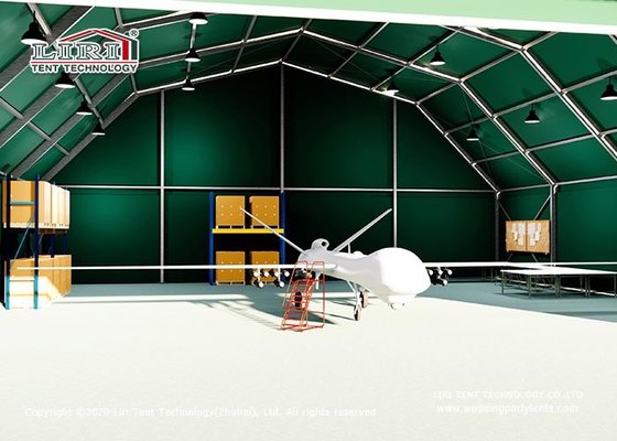 Large clear span High top large aircraft hangar tent, Aircraft Hangar Tent, Civil and Military Aviation Hangar Tent supplier