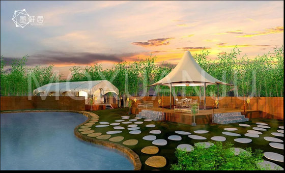 Glamping Tent for Hot Spring Resorts,Hot Spring SPA Tent supplier