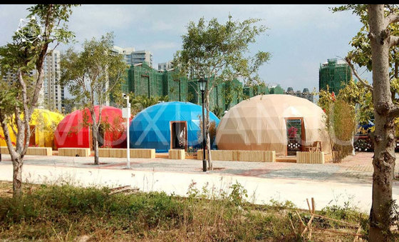 Oval Dome Glamping Tent supplier
