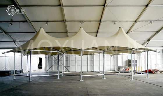 Multi-Peak Lodge Tent, Multi Peak Glamping Safari Tent supplier
