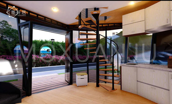 Double-deck structure of Hot Balloon Glamping Tent supplier