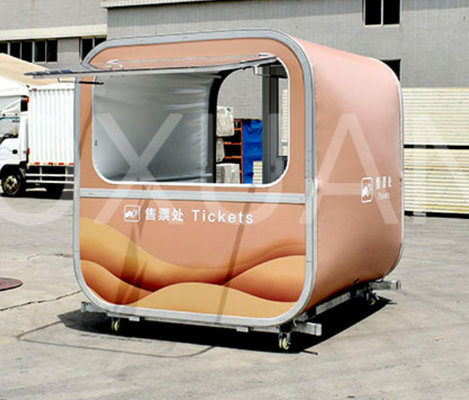 Removable mini glamping box used for stores and shops supplier