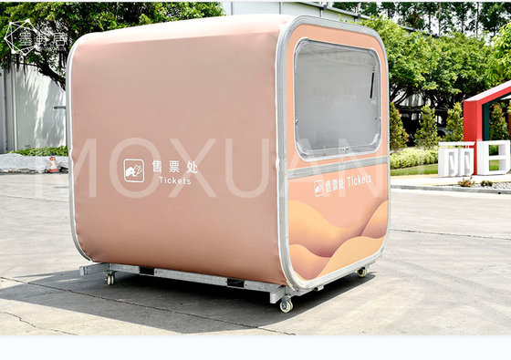Removable mini glamping box used for stores and shops supplier