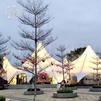 Star shape tent 4-star tents tents resort supplier