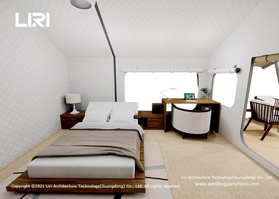 Outdoor Luxury Hotel - style Glamping Tent supplier