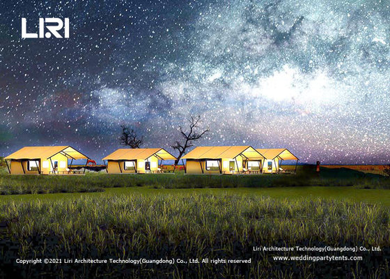 Outdoor Luxury Hotel - style Glamping Tent supplier