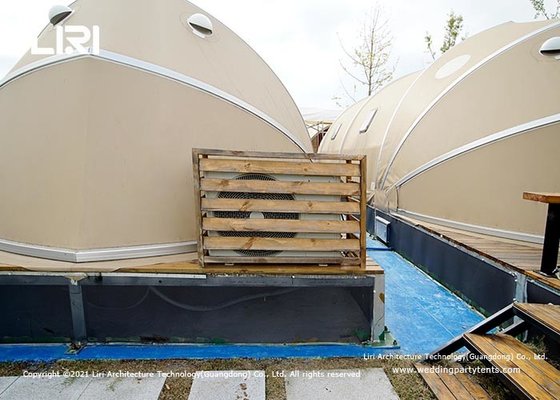 Outdoor Luxury Hotel - style Glamping Tent  Shell Tent Marquee supplier