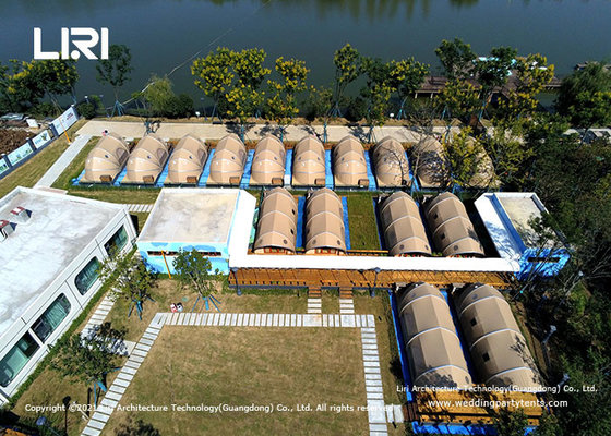 Outdoor Luxury Hotel - style Glamping Tent  Shell Tent Marquee supplier