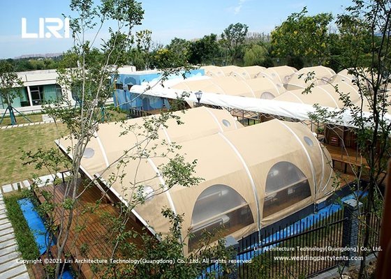 Outdoor Luxury Hotel - style Glamping Tent  Shell Tent Marquee supplier
