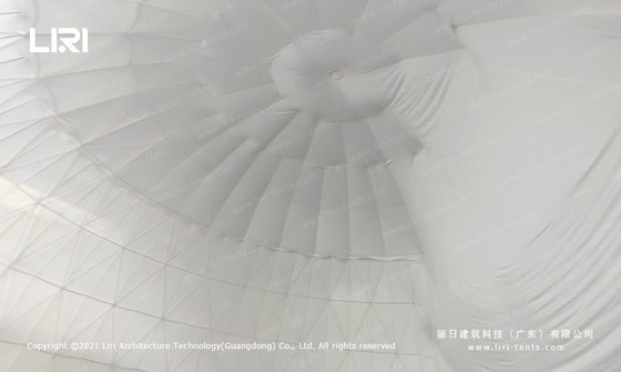 Outdoor Home  Aluminum Geodesic Dome Projection Screen, Projection Liner supplier